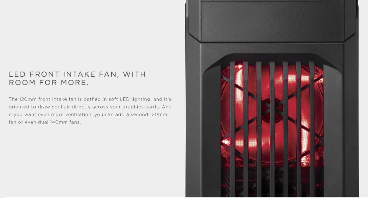 Corsair SPEC 01 Cabinet | Ezpz Solutions