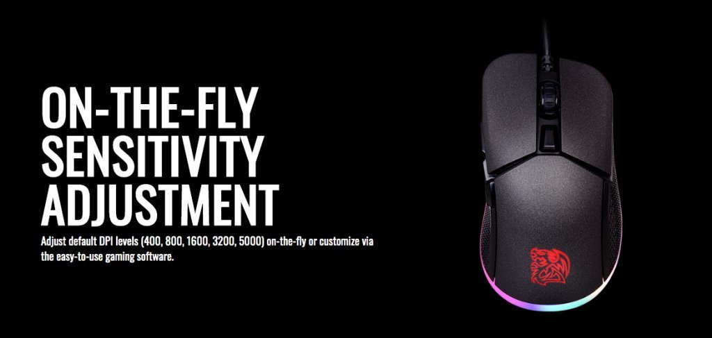 Thermaltake IRIS OPTICAL RGB Mouse | Ezpz Solutions